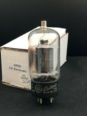 6DQ6 GE vintage Beam Pentode Tube (tested) | eBay