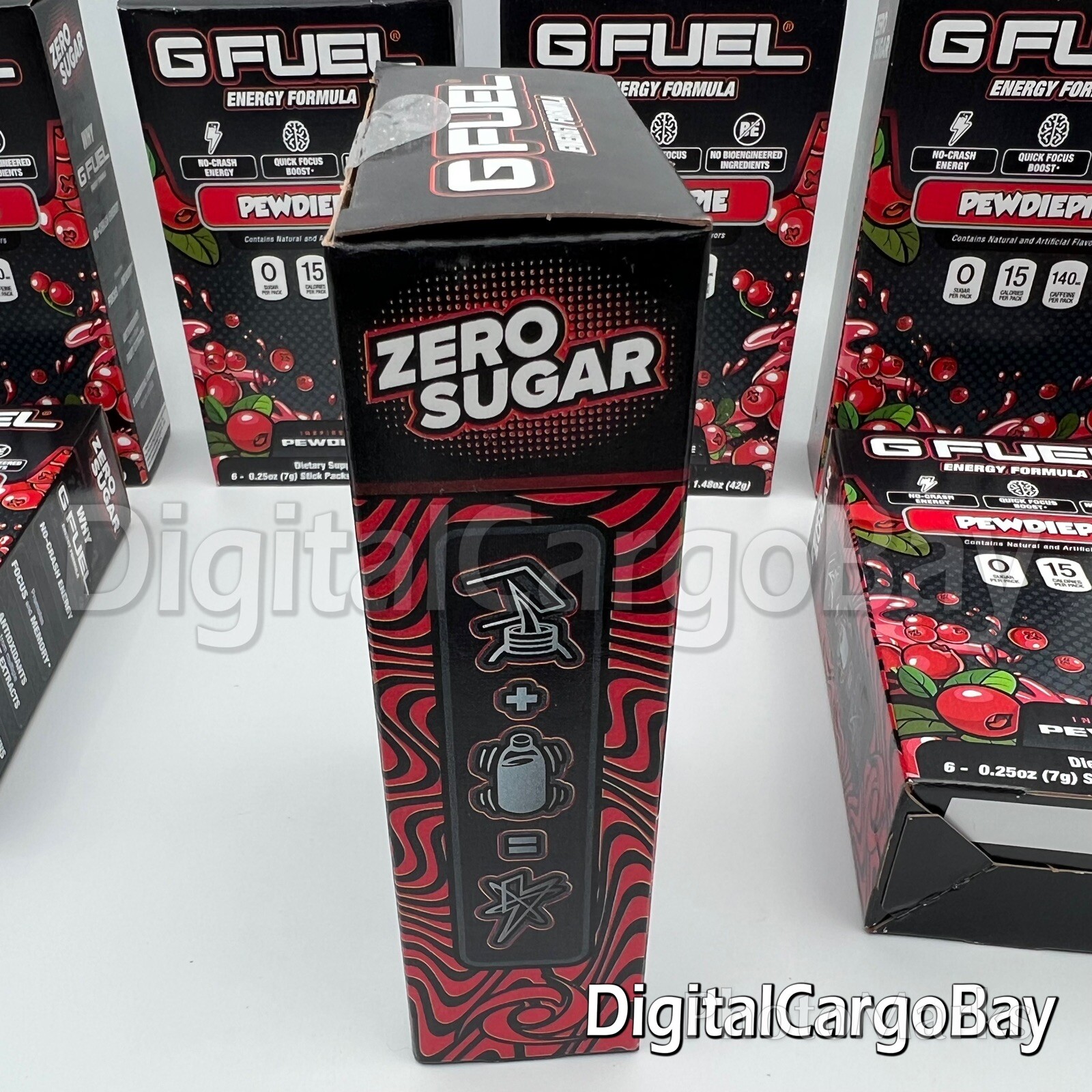 G Fuel Pewdiepie Lingonberry Energy Powder x6 GFUEL Sticks | eBay