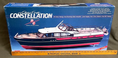 1987 NIOB LINDBERG 54' Chris Craft Constellation 1/20 Unassembled RC ...