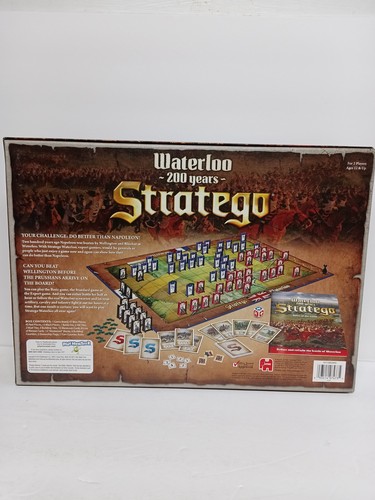 Stratego Waterloo 200 Years Board Game Rare New Unused | eBay