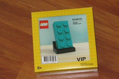 Lego 6346101 VIP Teal Brick Collectors Ed Buildable 2x4 Set 110 pcs NEW ...