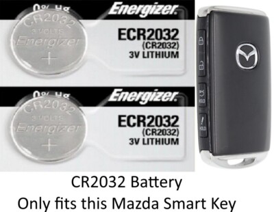 Remote Key Fob Battery fits MAZDA Smart Key in Picture- Energizer ...