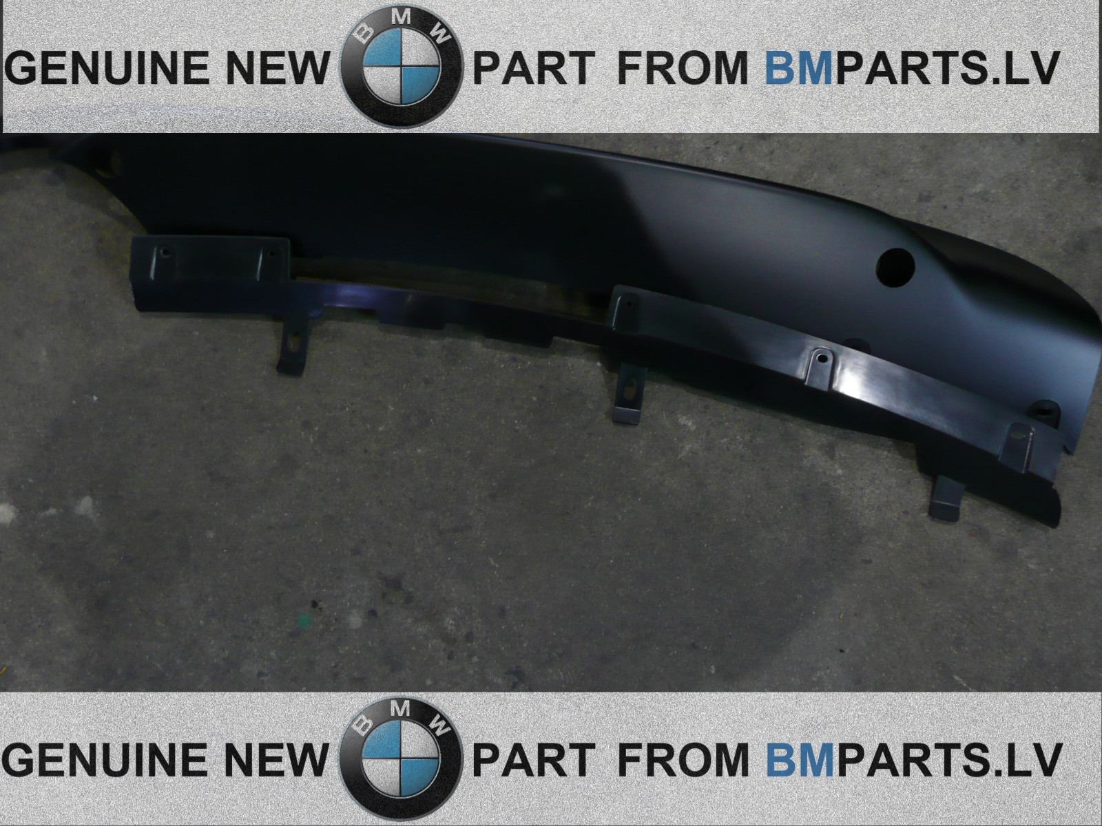 NEW GENUINE BMW 3 E46 M PACKAGE REAR BUMPER DIFFUSER PANEL 51127894028 ...