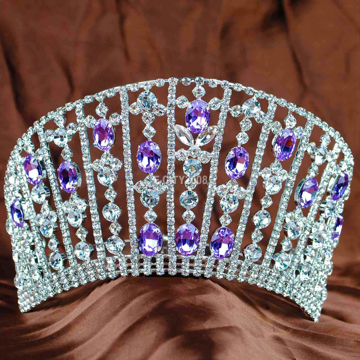Purple Tiara For Weddings