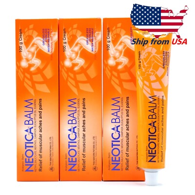 Neotica Balm Sport Relaxing Massage Cream , Sport & Muay Thai Balm - 3 ...