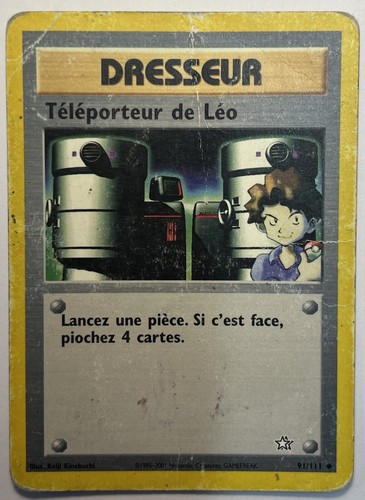 Téléporteur De Léo 91/111 Peu Commune Neo Genesis Wizards 2001 | eBay