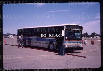 FAX. GILLIG BUS #9701. Fresno (CA). Original Slide 1999. | eBay