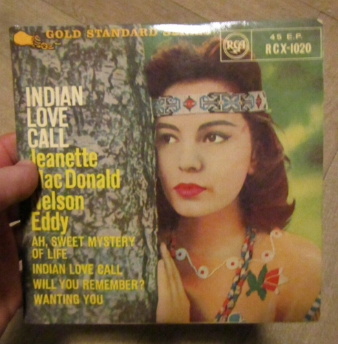 Indian love call - Nelson Eddy Jeanette Macdonald - 45 7'' vintage ...