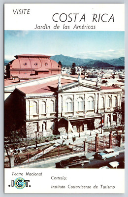 National Theatre San Jose Costa Rica Advertising Tourism ICT Vtg ...