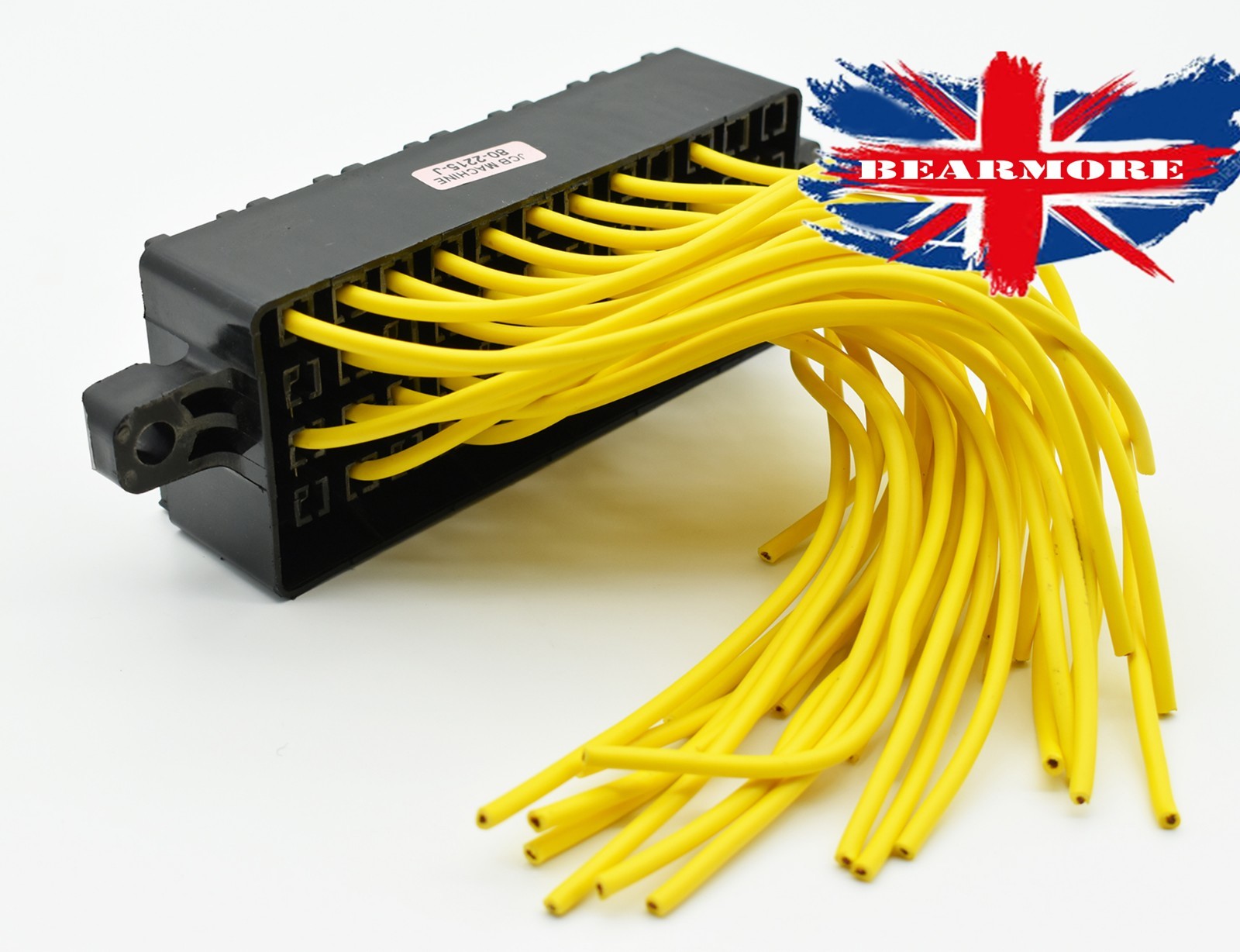 JCB MACHINE TRACTOR FUSES FUSE BOX 28 WAY JUNCTION BOX BULKHEAD BLADE ...