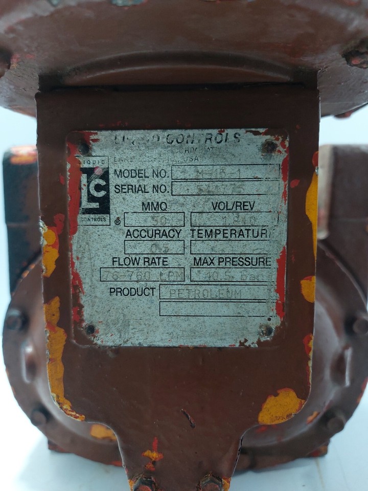Liquid Controls M-15-1 Flow Meter Petroleum | eBay