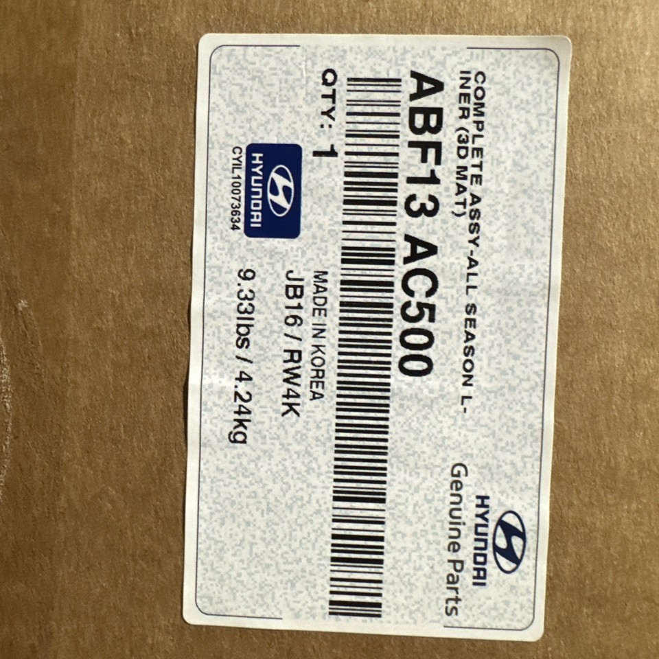 **USA* New All-Season Fitted Liners OEM ACCESSORIES ABF13-AC500 | eBay