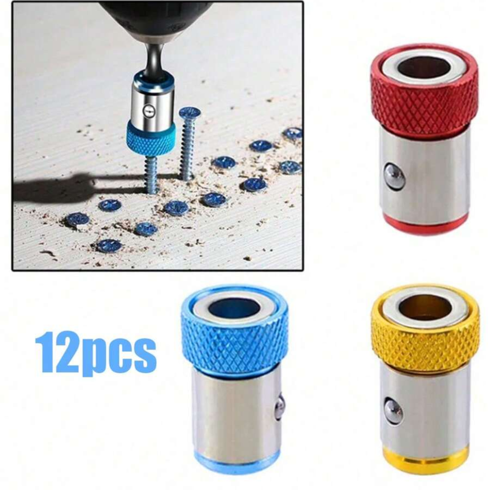 Magnetic Screwdriver Head Extension Pivoting Bit Tip Non-Slip Magnetic ...