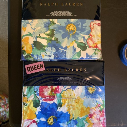 Ralph Lauren Ashlyn Queen 2pc Sheet Set | eBay