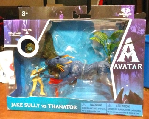McFarlane Toys Avatar Jake Sully vs. Thanator Deluxe Figure Set. | eBay