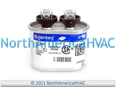 Capcom Capacitor 2 uf MFD 370 Volt Fits GE Genteq 27L1020 27L1020BZ3 ...