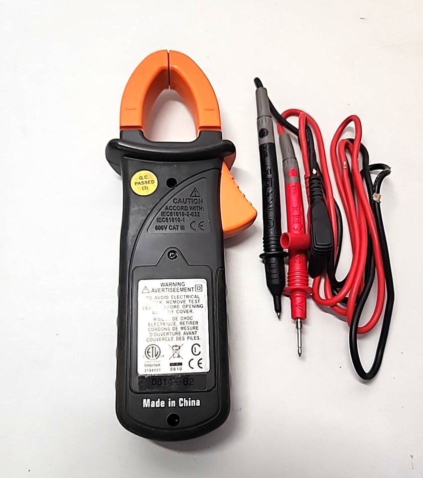 Klein Tools CL100 AC Digital Clamp Meter Preowned Tested With Leads | eBay