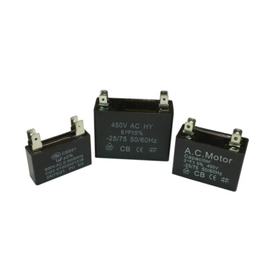 CAPACITOR - 3.5uF 450v AC - 4 Pin Square | eBay