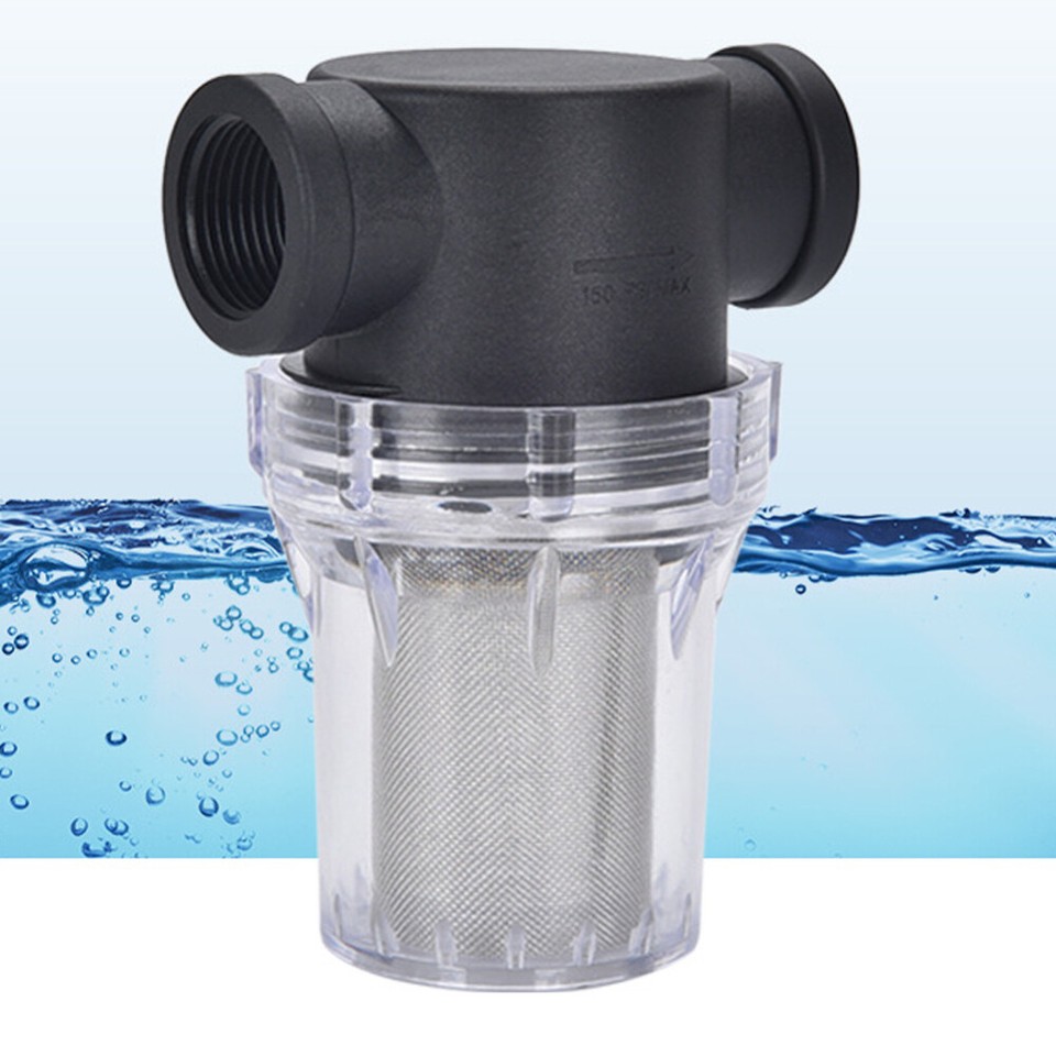 Inline Mesh Strainer Water Pump Filter Garden Irrigation Safety High ...