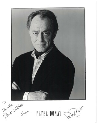 PETER DONAT Signed Autographed 8X10 The Godfather The X-Files China ...