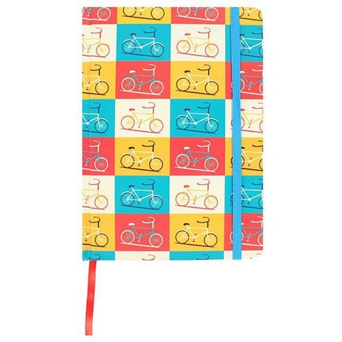 Bike Themed Hardback Lined Notebook Ruled Notepad Notes Journal Premium ...