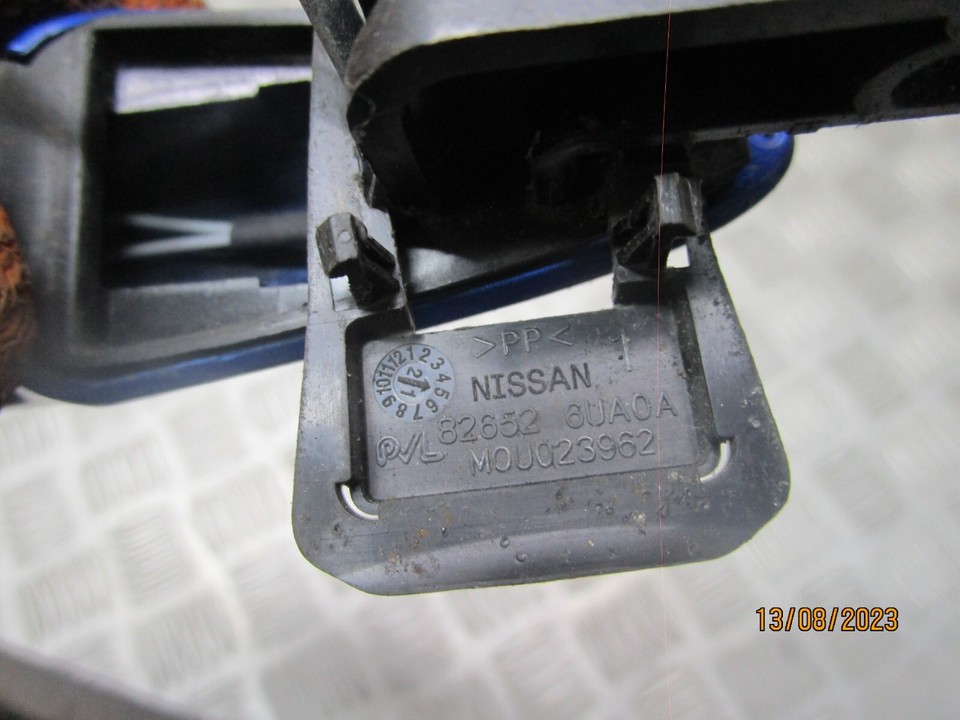 2021 ON NISSAN QASHQAI PASSENGER SIDE FRONT OUTER DOOR HANDLE BLUE ...