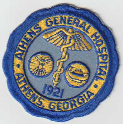 Athens General Hospital, Athens Georgia patch | eBay