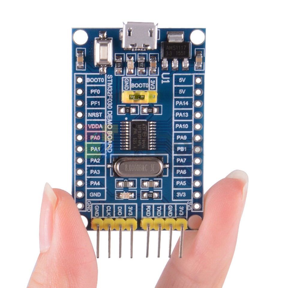 STM32F030F4P6 ARM CORTEX-M0 Core Minimum System Dev Board SWD/ISP MicroUSB 32bit | eBay