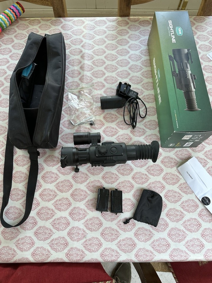 Yukon Sightline N450s Digital Night Vision Scope with Two Batteries and ...