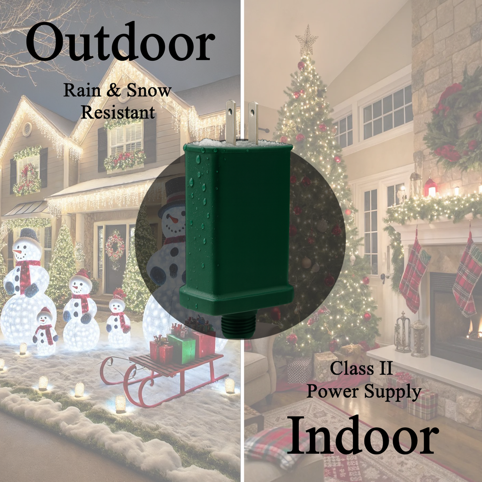 Replacement Power Adapter for LED Xmas Tree Lights DC 29V 0.28A - TS ...