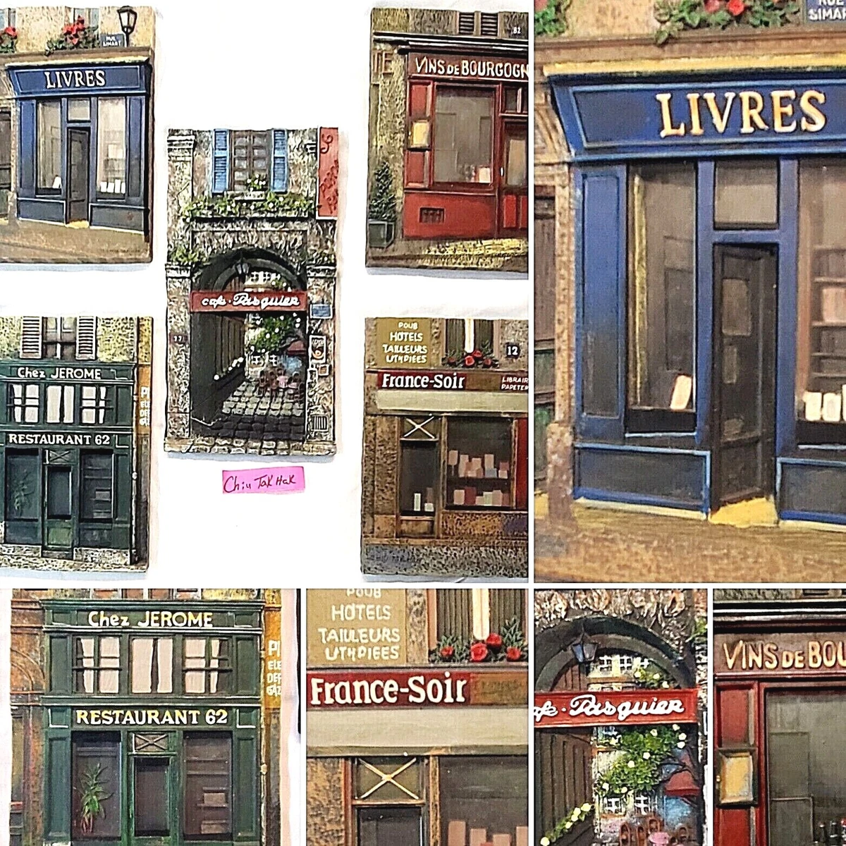 Old Storefronts Paris France