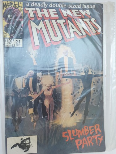 NEW MUTANTS #21, Vol 1 VF/NM, Rare 🔑 Key Issue, 1st Mirage Marvel ...