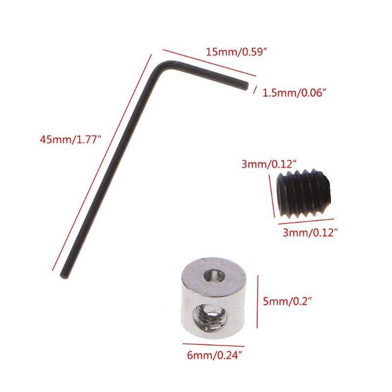 10 Pcs Professional Pin Keepers Pin Safe Locks with Wrench Tools for ...