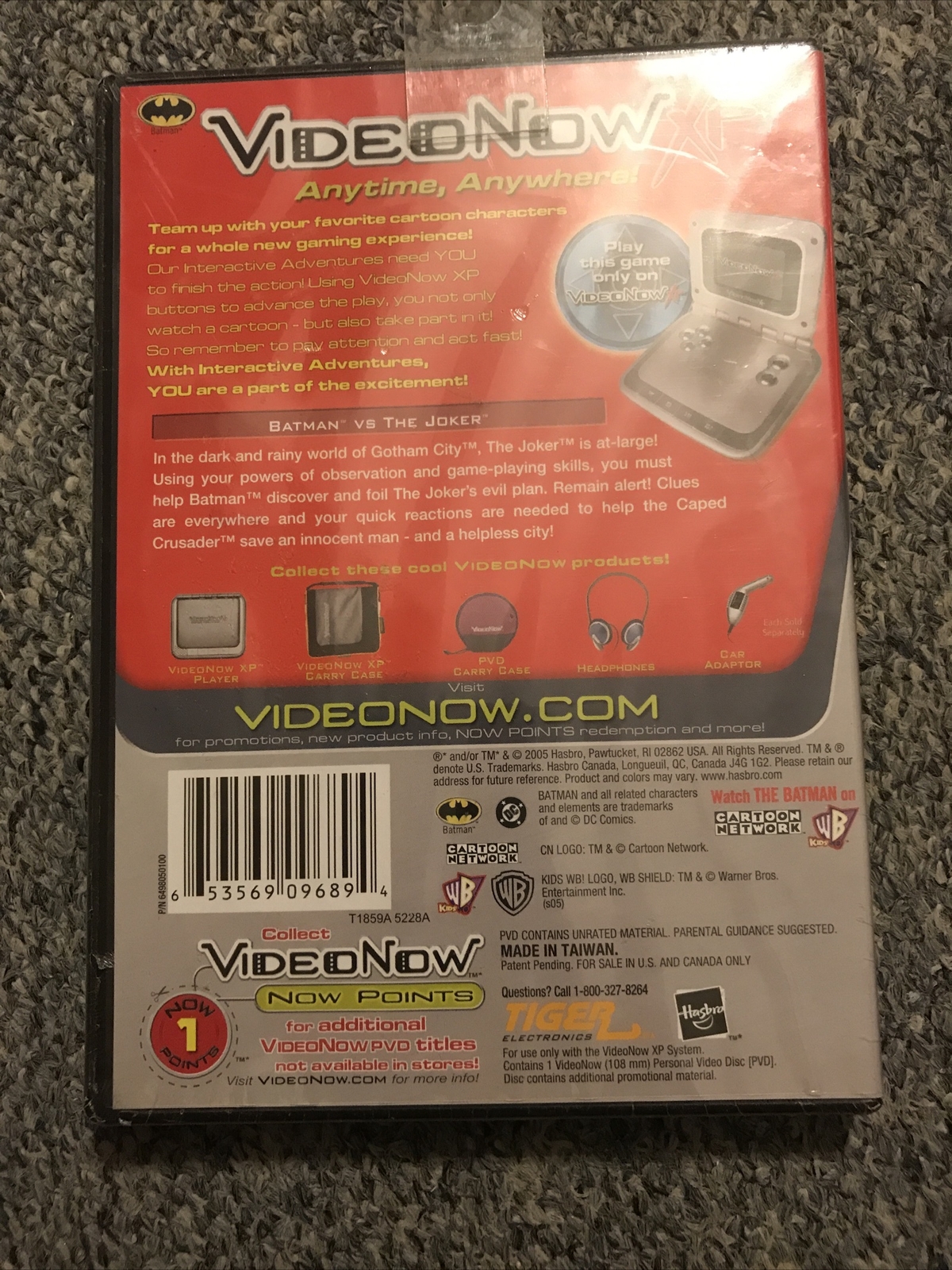 Video Now XP Interactive Adventure PVD Game Batman VS The Joker DC BTMN ...