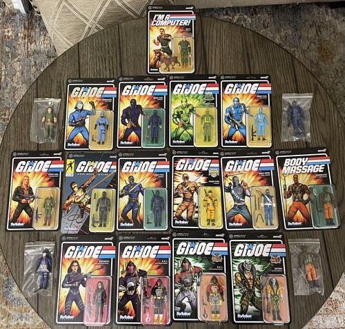 Super7 GI JOE Reaction Lot Of 19 Figures (15 Boxed, 4 Loose) | eBay