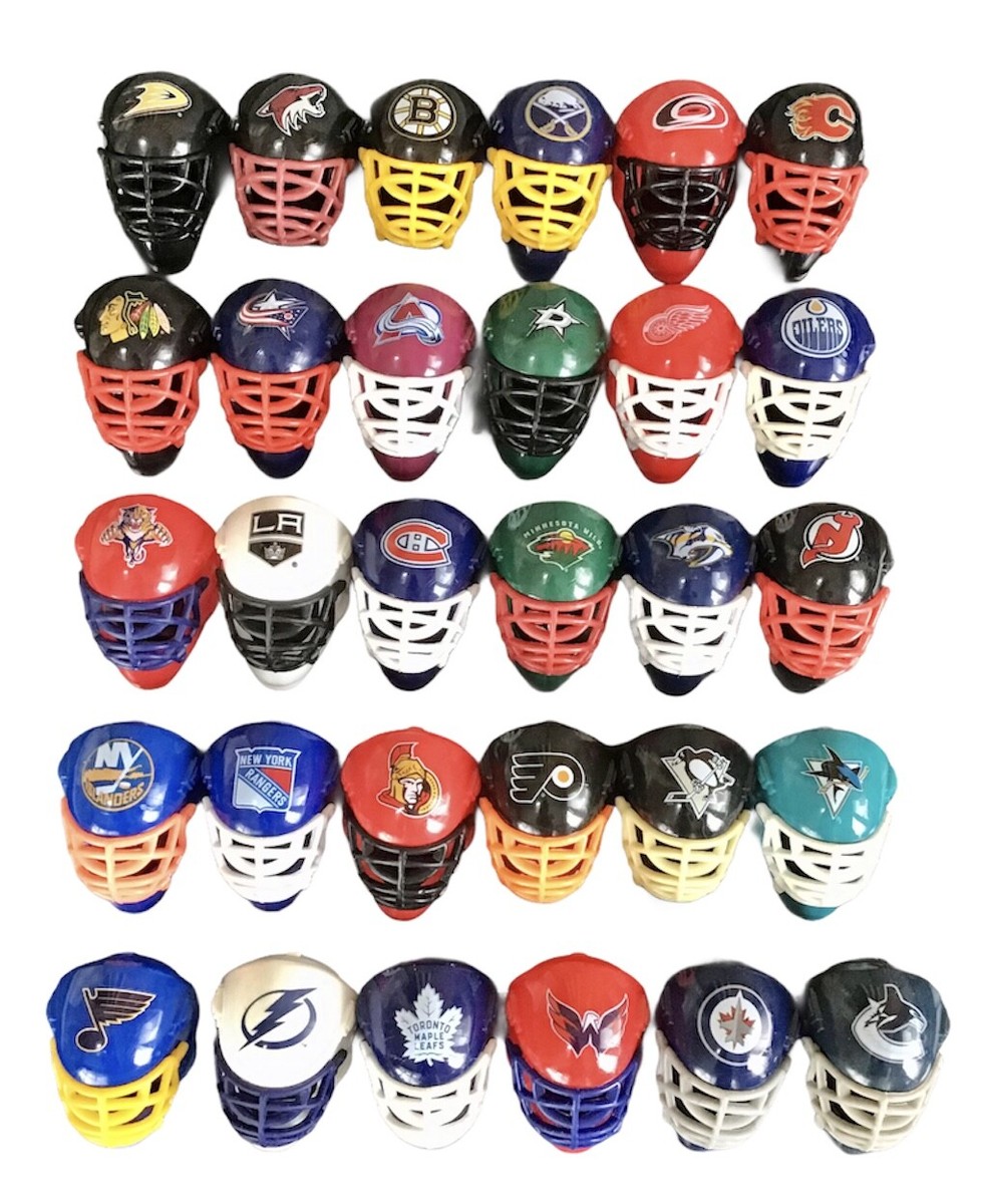 Mini Hockey Helmets Carolina Hurricanes NHL Collectible Mini Helmet
