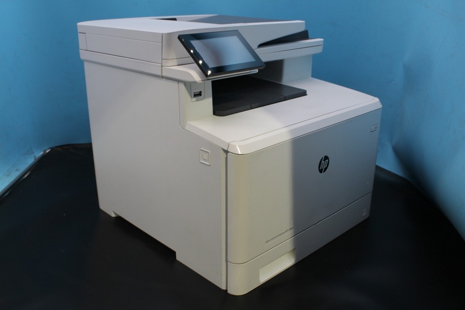 HP Color LaserJet Enterprise MFP M480 All-In-One Duplex Color Printer w ...