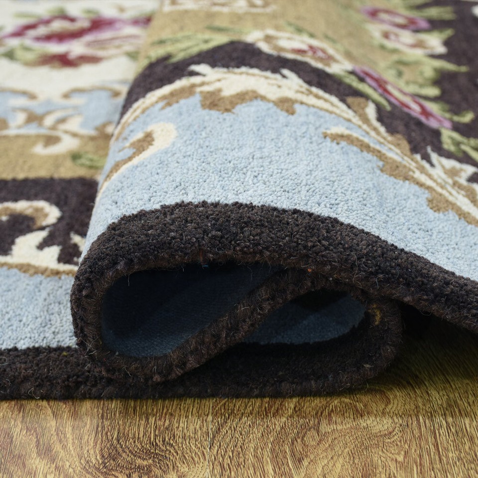 Victorian Style Aubusson All Sizes Area Rug Hand-tufted Wool Carpet | eBay