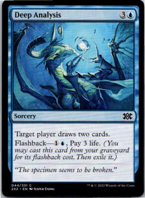 Magic the Gathering Deep Analysis Double Masters 2022 x1 MTG Free ...