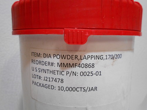 Synthetic Diamond Lapping Powder 170/200 Weight = 10,000 cts. | eBay