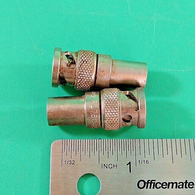 Trompeter PL75C-201 Twinxial / Triaxial Cable Connector for sale online ...