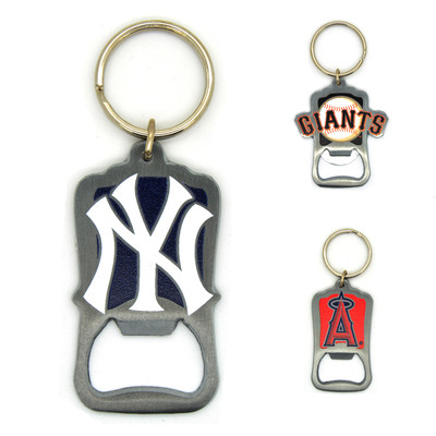 MLB Officially Licensed Bottle Opener Keyring Baseball Yankees,Angels ...