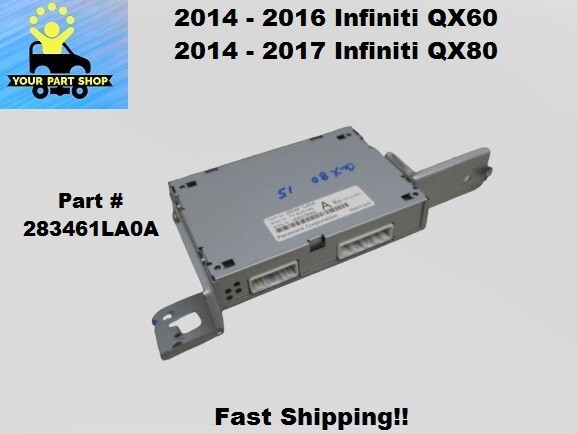 283461LA0A 14 to 17 Infiniti QX80 Entertainment Video Display Control ...