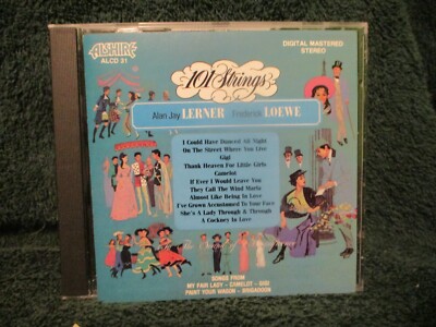 #411 Alan Jay Lerner & Frederick Loewe 101 Strings Pre Owned Very Rare ...