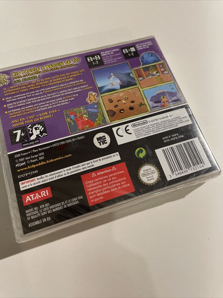 NEUF NEW kid paddle blorks invasion nintendo DS compatible 2DS et 3DS ...