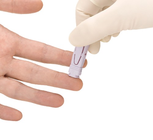 200x Unistik 3 COMFORT Purple Lancets Blood Glucose Finger Pricker ...