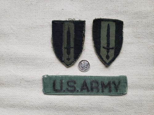 US Army Vietnam (USARV) Subdued Patches--VN Mfg | eBay