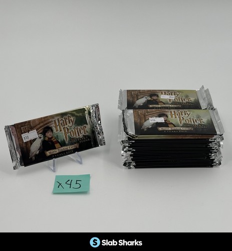HARRY POTTER AND THE SORCERER'S STONE MOVIE TRADING CARDS PACKS LOT OF ...