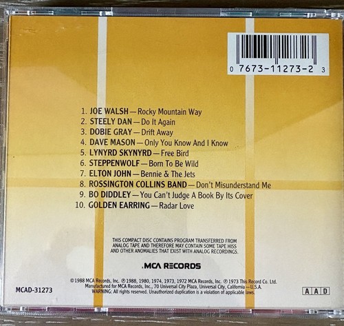 MCA Records Classic Rock Volume 1 & 2 CD 1988 | eBay