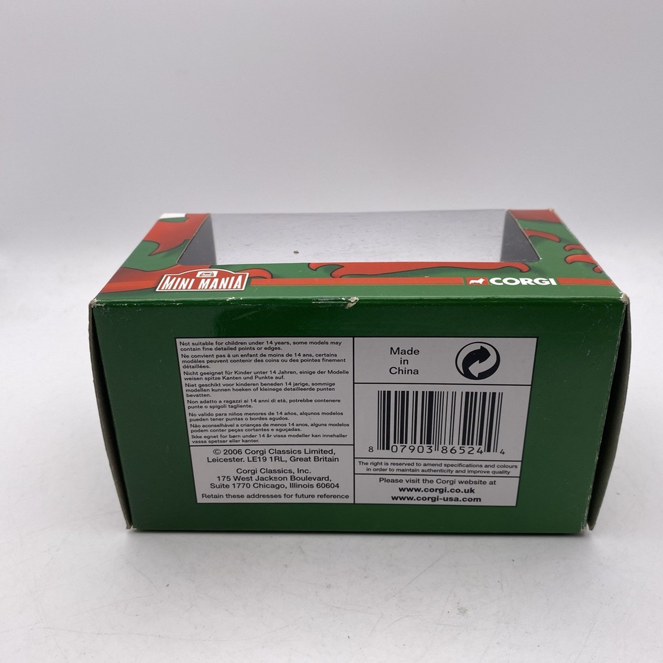 Corgi CC86524 BMW Mini Cooper S - Welsh Flag - Limited Edition - Boxed ...